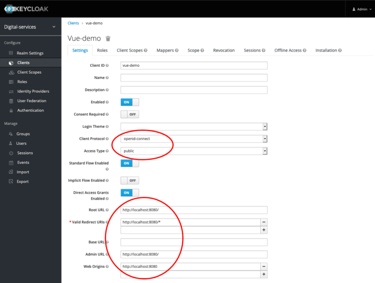 Keycloak For Local Development Dev Notes