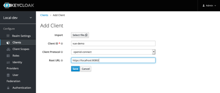 Secure A Vuejs App With Keycloak Dev Notes